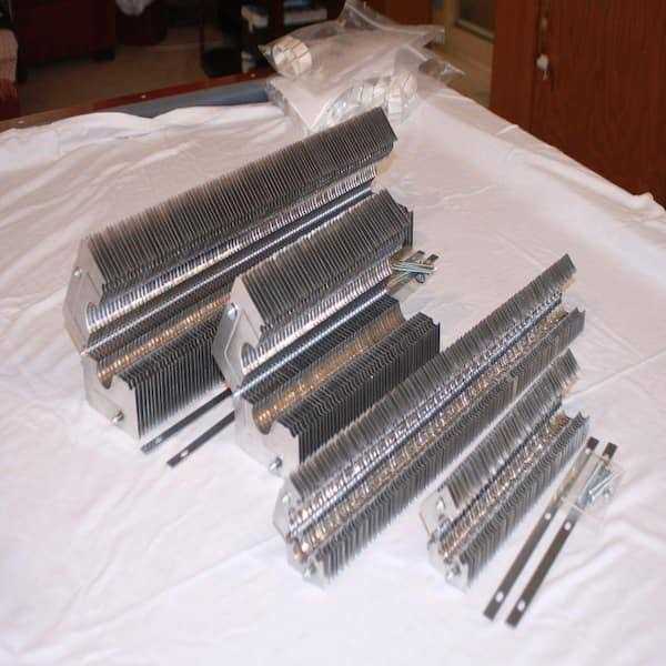 FabTek Logic Fin Clamp Baseboard Element for 1 in. Copper Baseboard ...