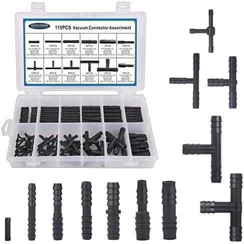 BUSY-CORNER Vacuum Connector Assortment Heat Resistance 240Automotive ...