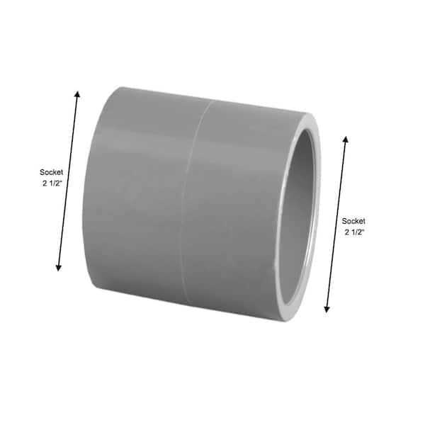 Charlotte Pipe Schedule 40 PVC Coupling - Hardware&Tools Online Store