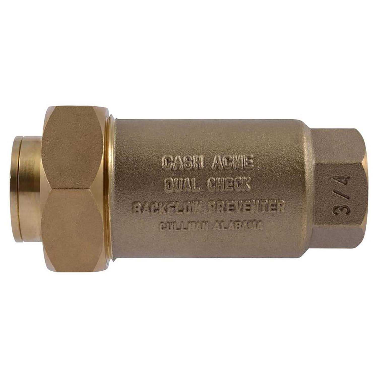 Cash Acme BF13434 Dual Check Valve - Hardware&Tools Online Store